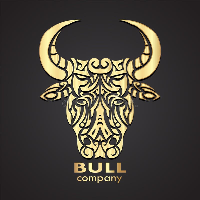 Logo Gold Bull Stock Illustrations – 1,299 Logo Gold Bull Stock ...