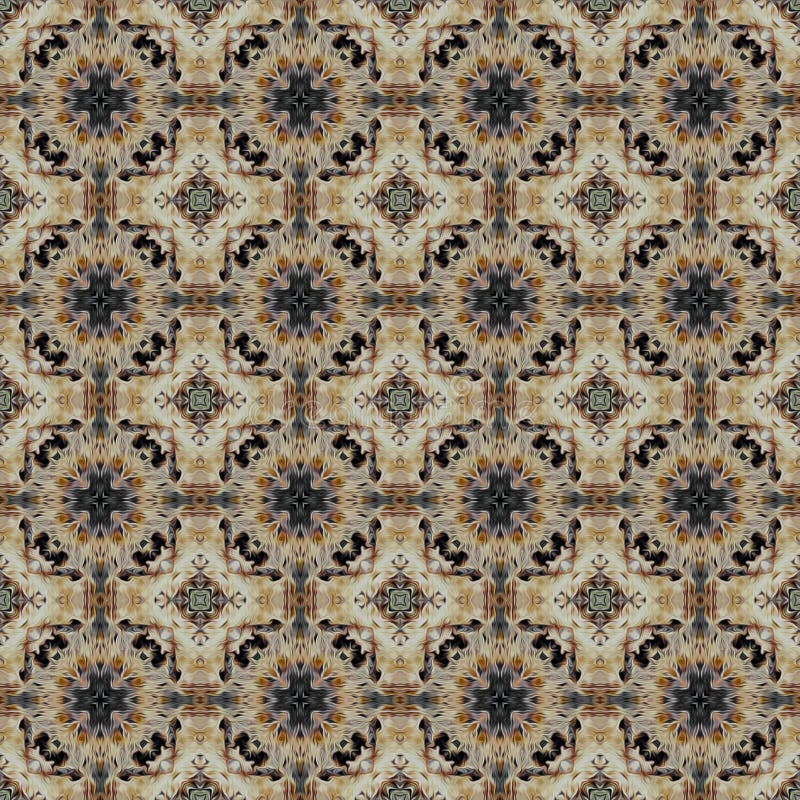 Ornamental Colourful Seamless High Resolution Pattern in White, Yellow ...