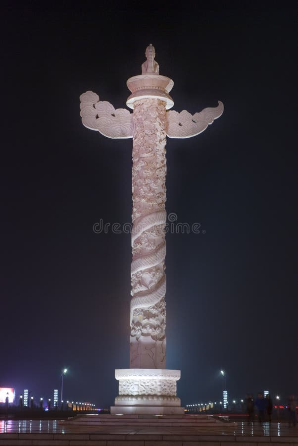 Ornamental column stock image. Image of ornamental, dalian - 36967553
