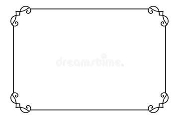 Menu Page Border Stock Illustrations – 16,684 Menu Page Border Stock ...