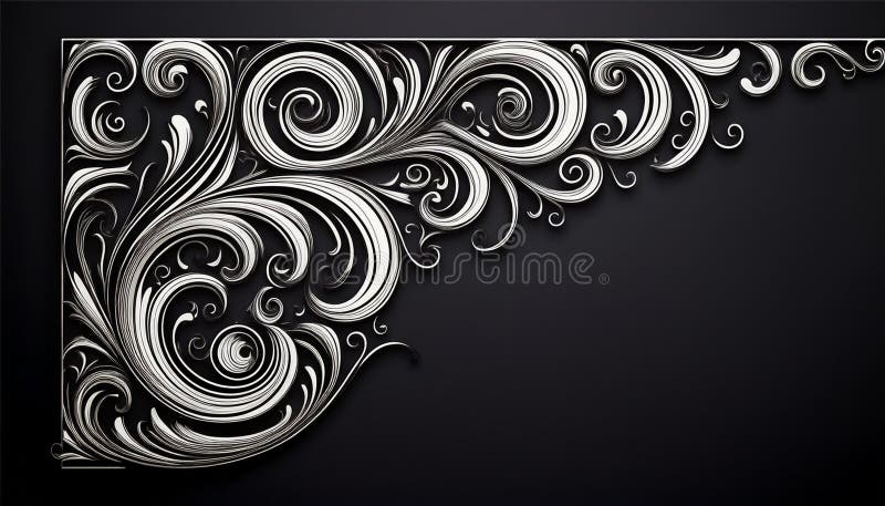 Victorian ornament stock illustration. Illustration of layered - 375389361