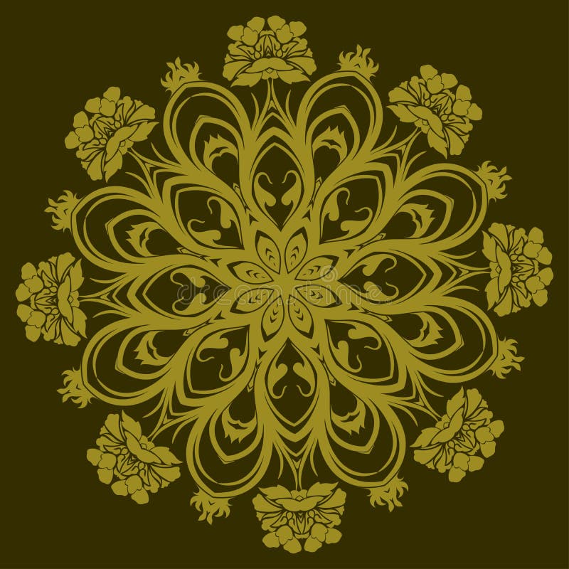 Ornamental design, vector stock vector. Illustration of design - 4516091