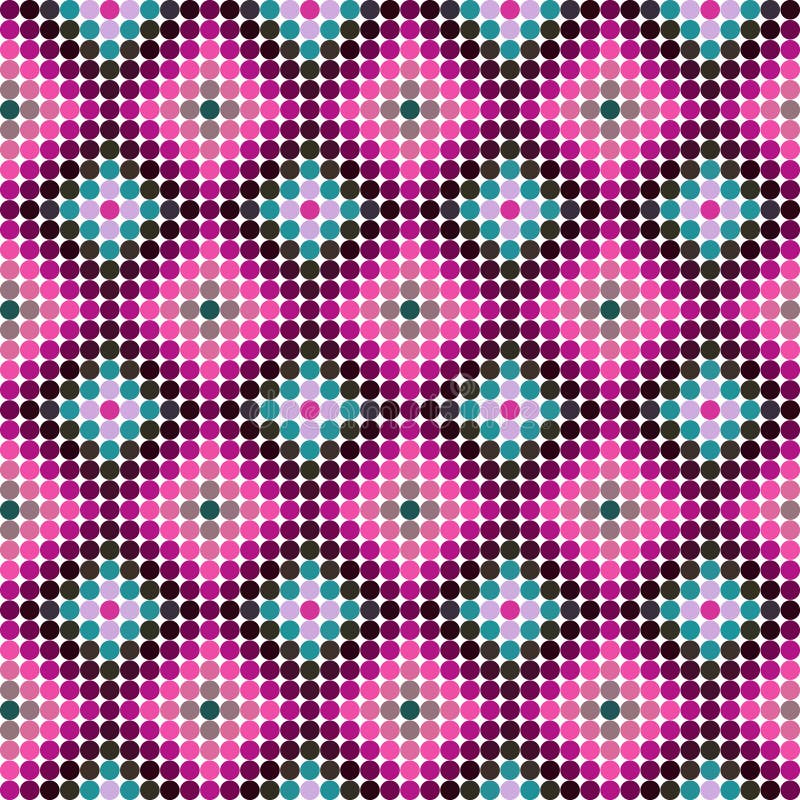 Ornamental Dotted Background. Vector Colorful Illustration. Stock ...