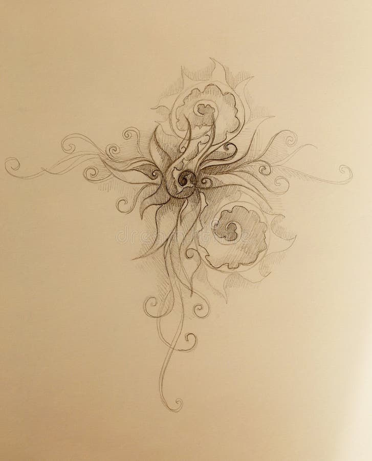 Filigran Drawing Stock Illustrations – 30 Filigran Drawing Stock ...