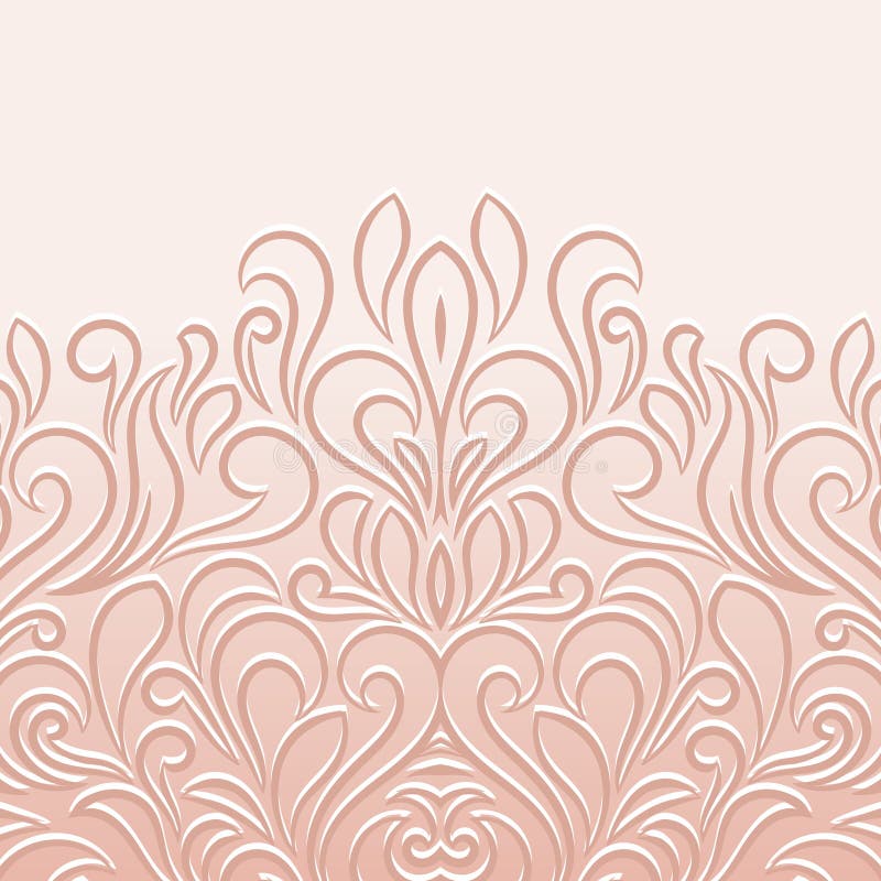 Ornamental Floral Background Stock Vector - Illustration of pattern ...