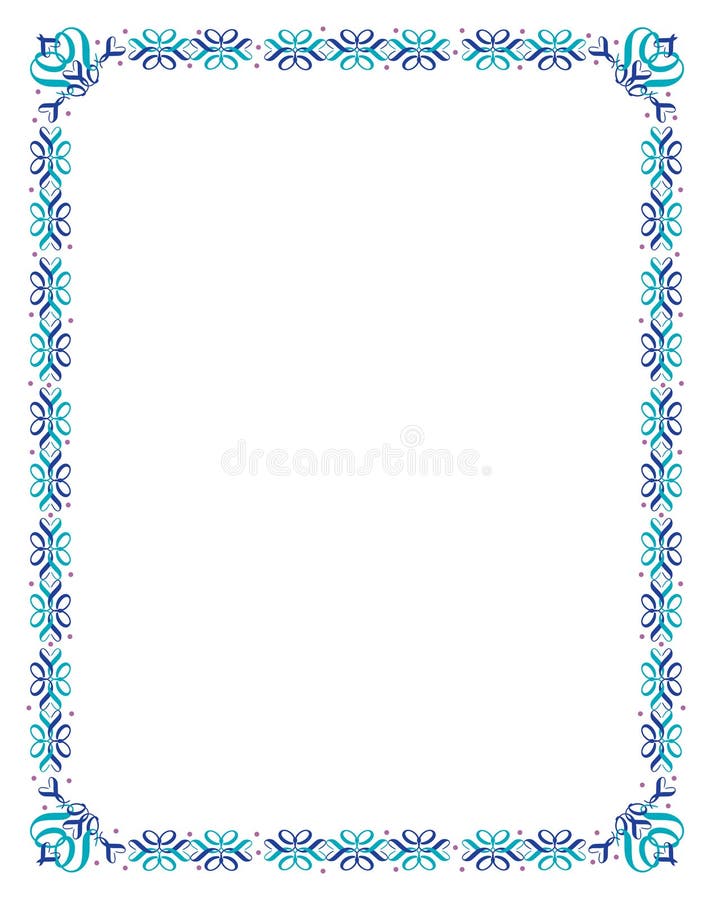 Ornamental frame stock vector. Illustration of shape, delicate - 5290367