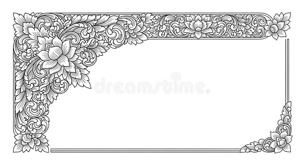 Ornamental Ethnic Frame Stock Illustrations – 77,503 Ornamental Ethnic ...
