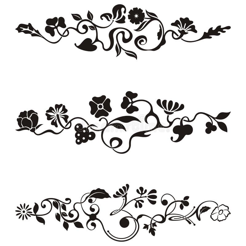 Set of Paisley Patterns for Design. Stock Vector - Illustration of ...