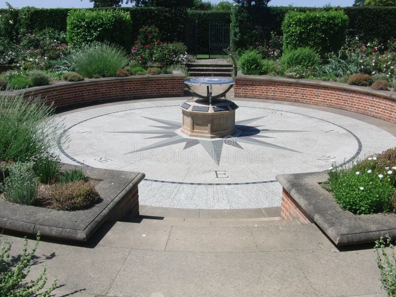 Large Compass stock image. Image of ornamental, modern - 151696047