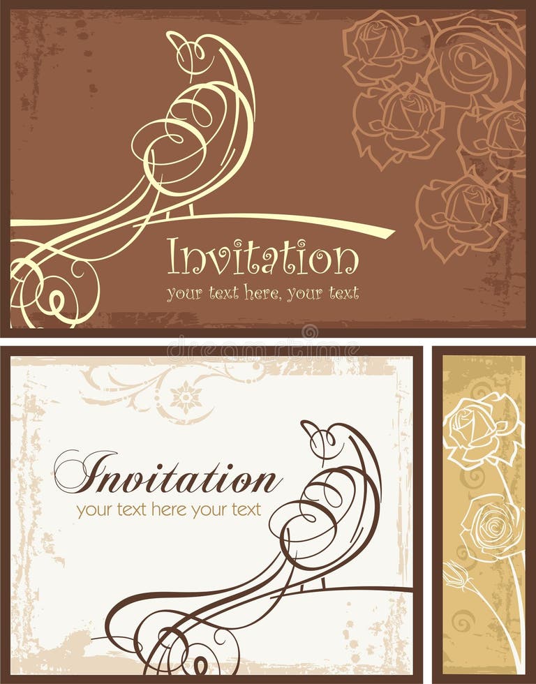 Ornamental Invitation Designs Stock Illustrations – 5,172 Ornamental ...