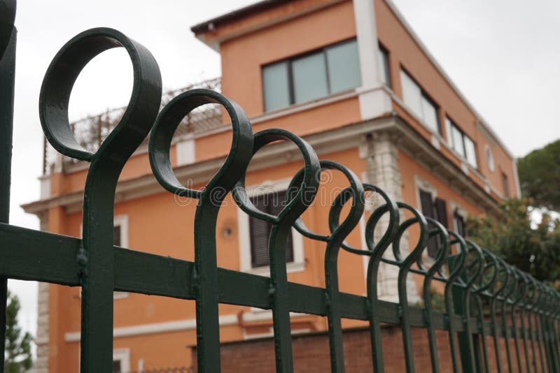 Ornamental railing stock photo. Image of decoration - 109954372