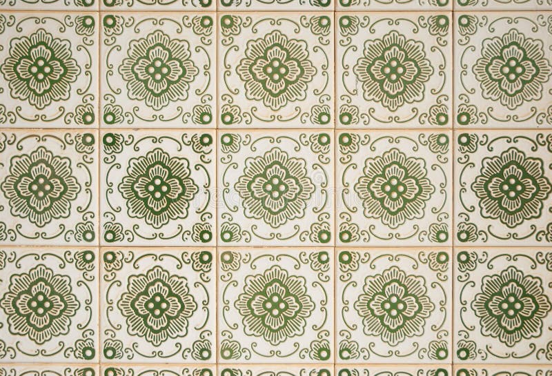 Ornamental old tiles stock image. Image of grout, ceramic - 16535631