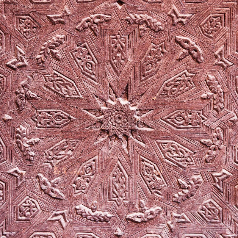Ornamental Pattern from Morocco Stock Photo - Image of star, ornament ...