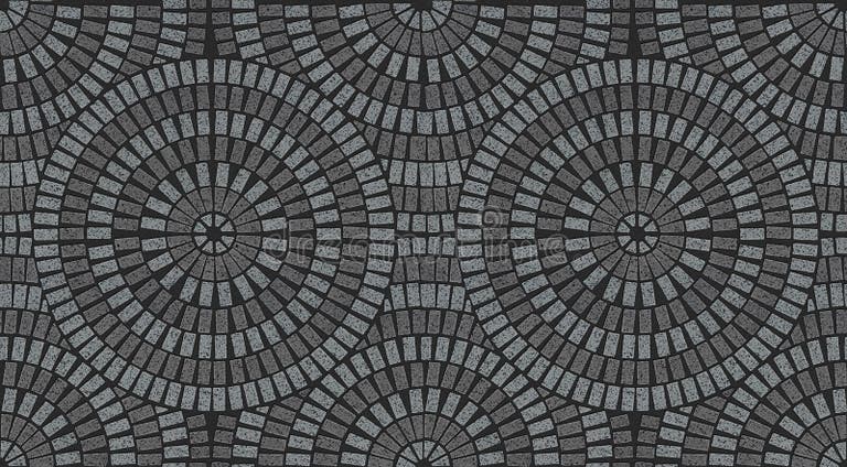 Circular Paver Stone Pattern Stock Illustrations – 10 Circular Paver ...