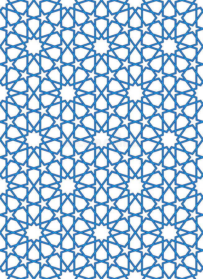 Moroccan Background. Morocco Flag Seamless Pattern. Vector Stikers ...