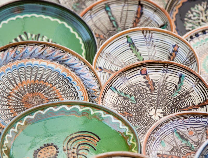 Ornamental plates stock image. Image of grand, pattern - 54594043