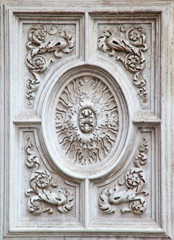 Ornamental relief stock image. Image of relief, frame - 29088835