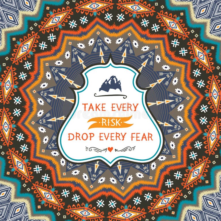 Aztec Pattern Circle Stock Illustrations – 89,919 Aztec Pattern Circle ...