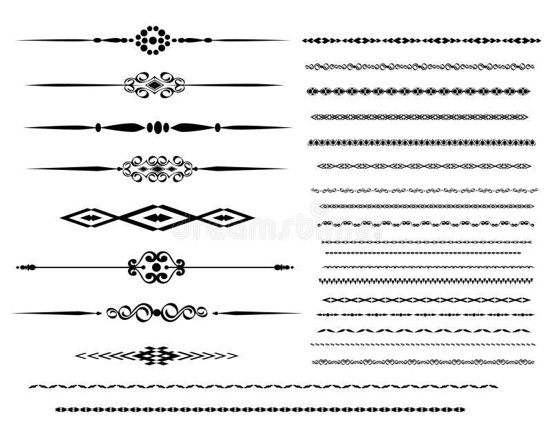 Elegant rule lines stock vector. Illustration of frame - 12872661