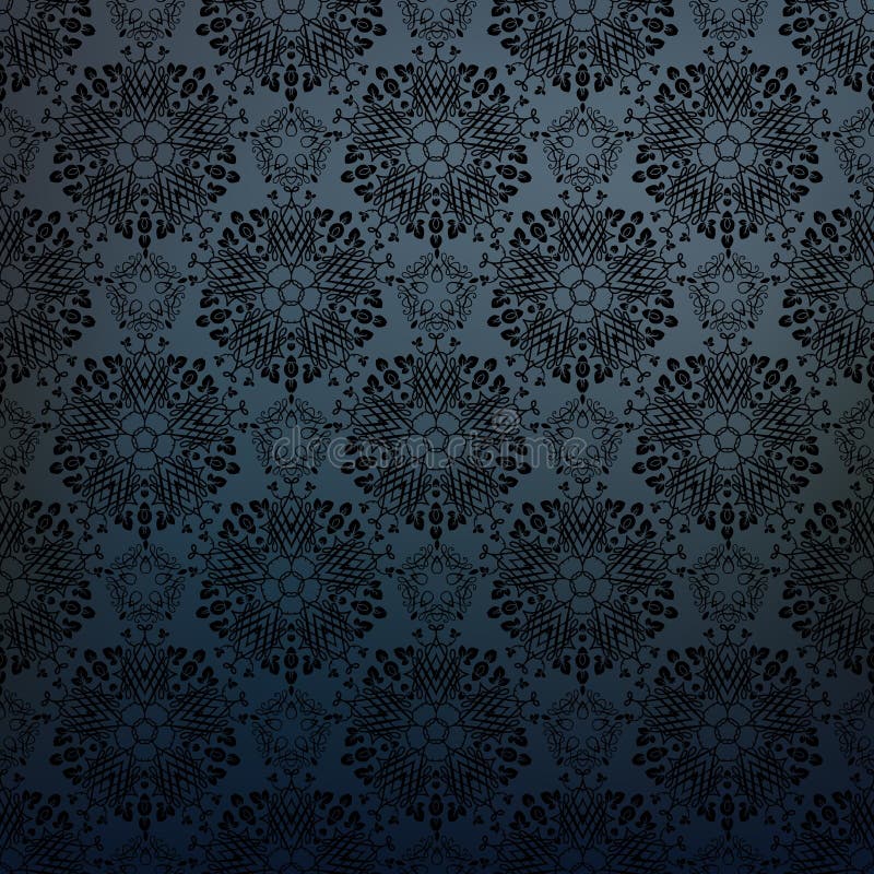 Ornamental Seamless Pattern. Dark Gothic Style. Stock Vector ...