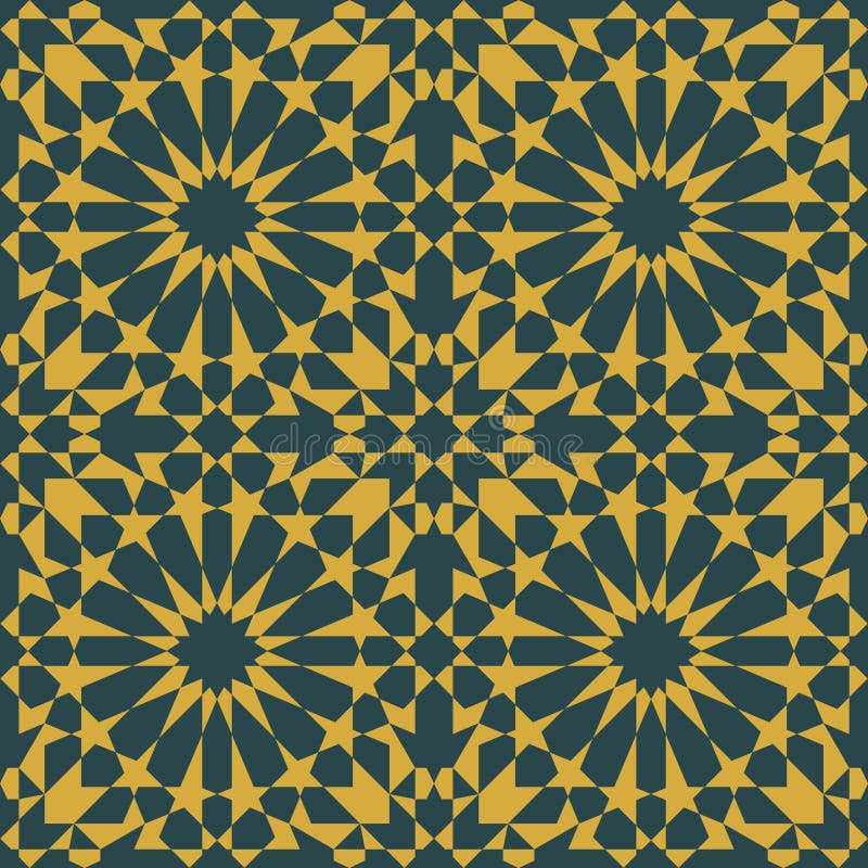 Seamless Islamic pattern stock vector. Illustration of arabesque ...