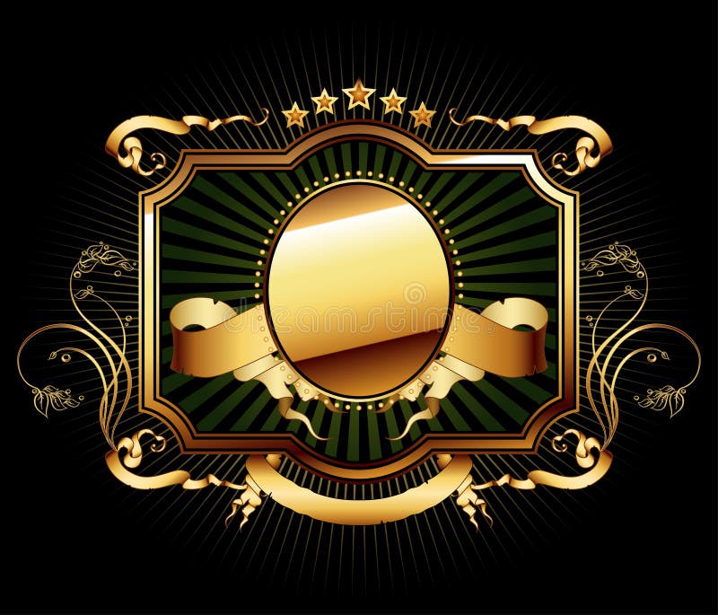 Ornamental shield stock vector. Illustration of victorian - 15930643