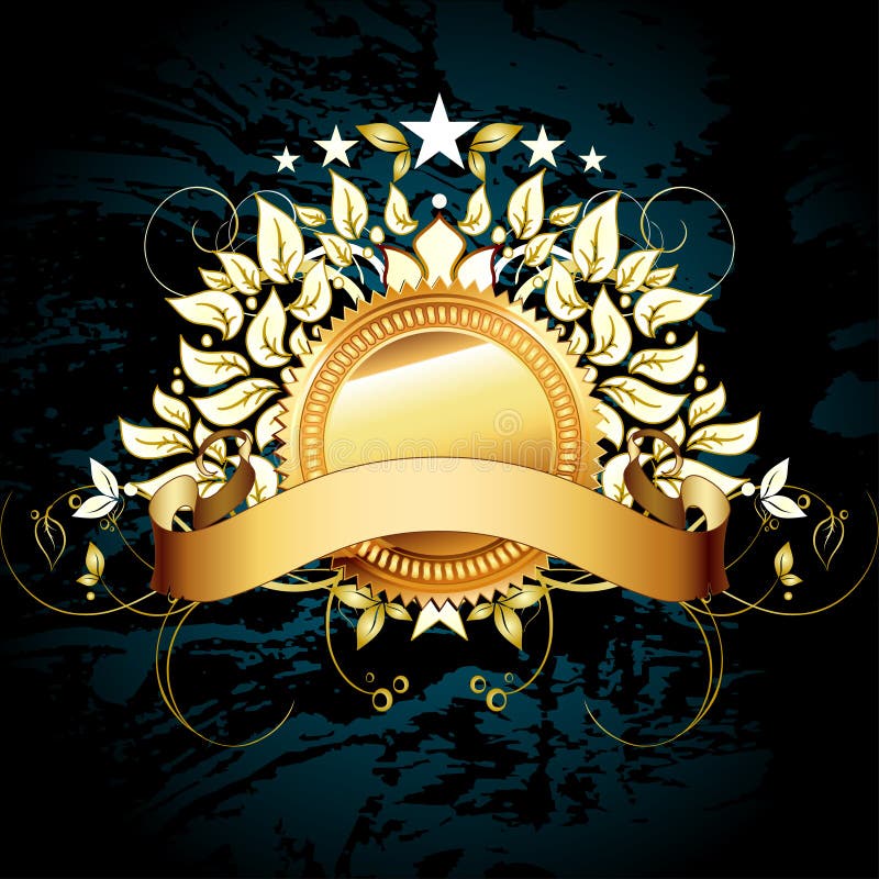 Ornamental shield stock vector. Illustration of heraldic - 18800173