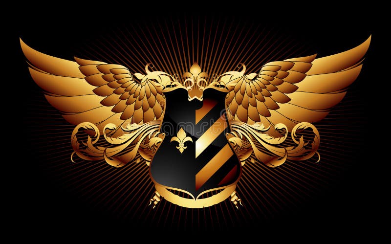 Ornamental shield stock vector. Illustration of decoration - 20561595