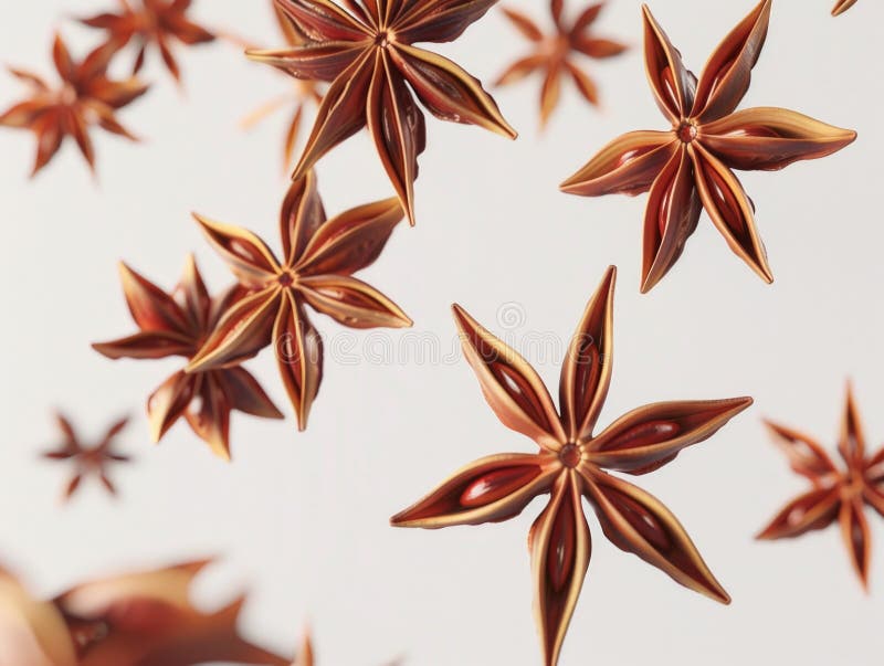 Ornamental Star Shaped Objects Stock Illustration - Illustration of ...