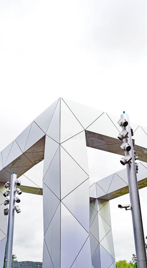 Ornamental Structures in the Surroundings of a Shopping Center in ...