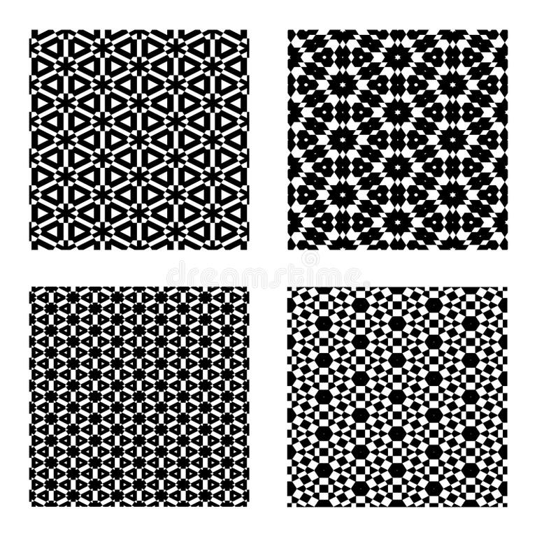 Ornamental Vector Repeating Backgrounds Stock Vector - Illustration of ...