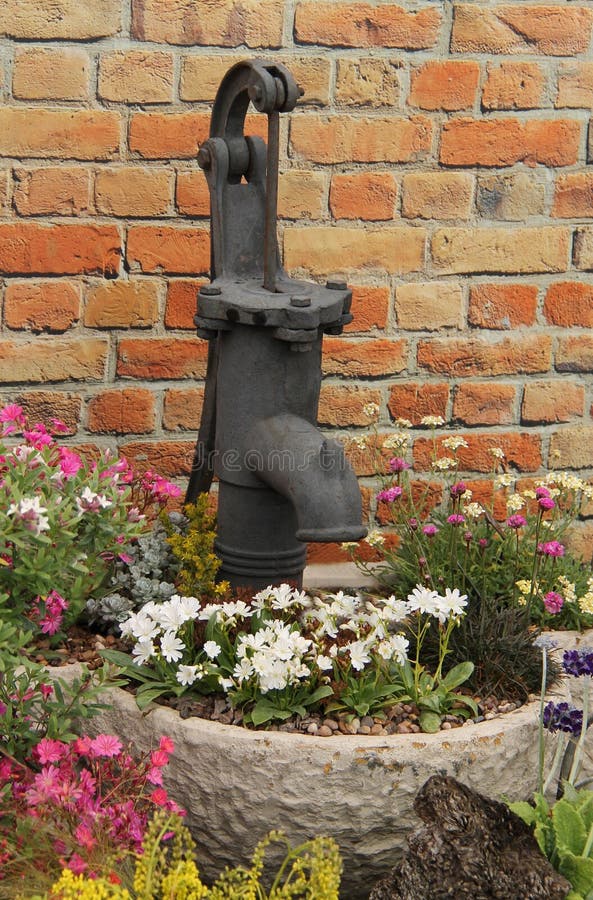 Garden Water Well stock photo. Image of landscape, antiques - 355988