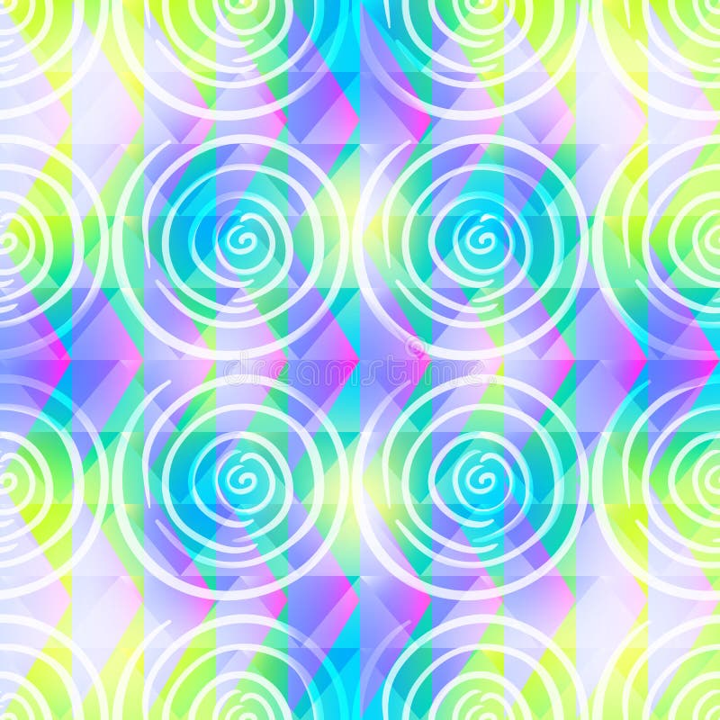 Ornamento Abstracto Sin Fin Del Vector Ilustración del Vector ...