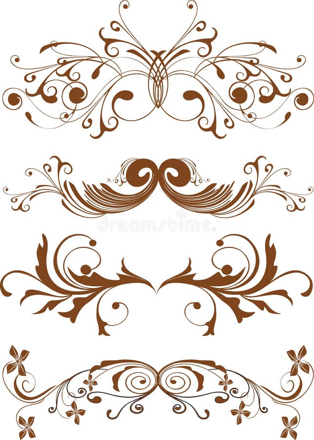 Ornaments stock vector. Illustration of decorative, elegance - 6648673
