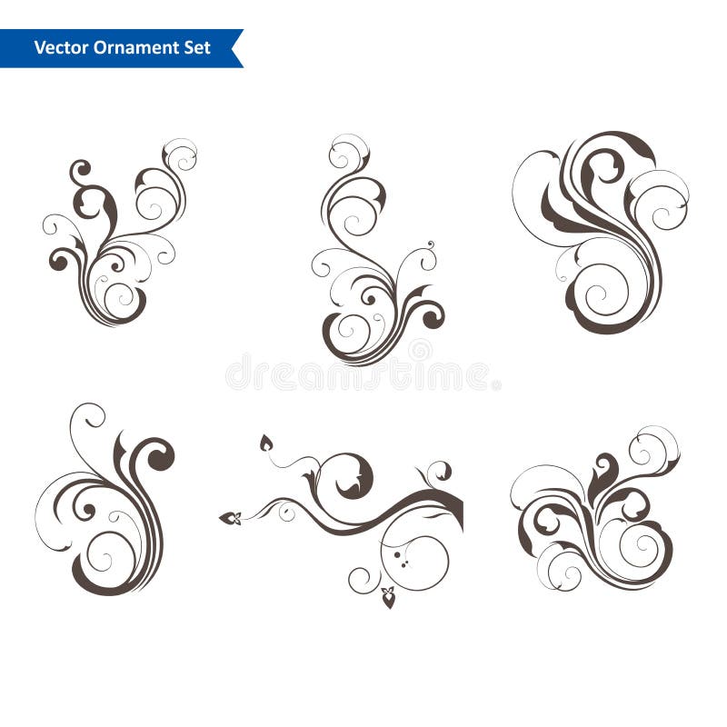 Ornaments Vector Illustration Stock Vector - Illustration of border ...