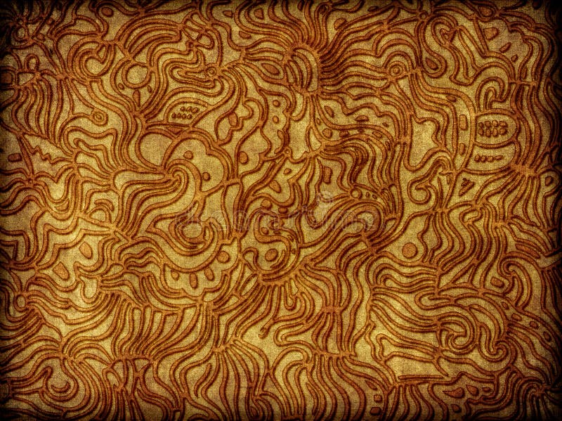 Ornate Abstract Design and Texture Stock Illustration - Illustration of ...