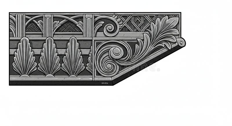 Architectural Frieze Features Stock Illustrations – 117 Architectural ...
