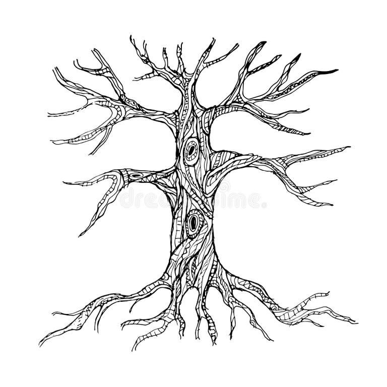 Tree Trunk Outline Stock Illustrations – 26,203 Tree Trunk Outline ...
