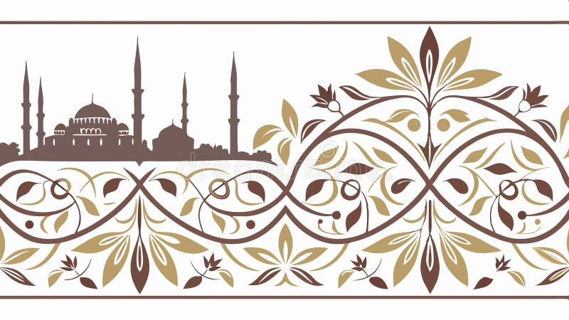 Ornate Border Pattern Design, Decorative Border, Frame Design, Pattern Border Vector Design ...