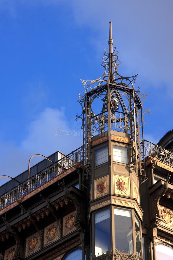 Ornate building stock photo. Image of belgium, building - 18084912