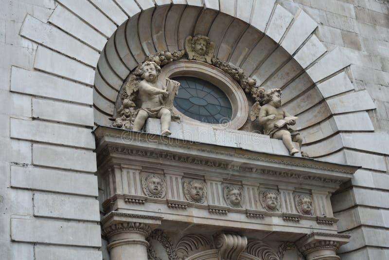 Ornate Building Arch Bow Church Stock Photo - Image of entrance ...