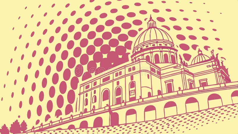 Ornate Building, Detailed Architecture and Historical Structure Vector ...