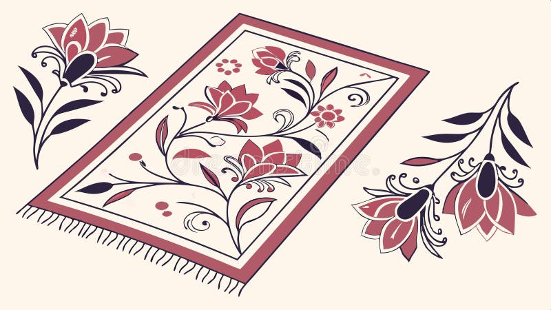 Ornate Carpet Design, Traditional and Decorative Pattern Vector Design ...