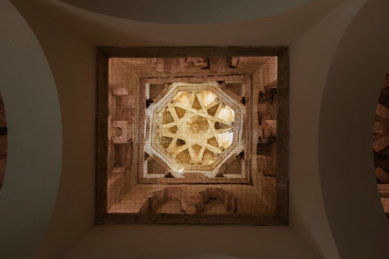 Ornate Ceiling with Geometric Patterns Editorial Stock Photo - Image of ...