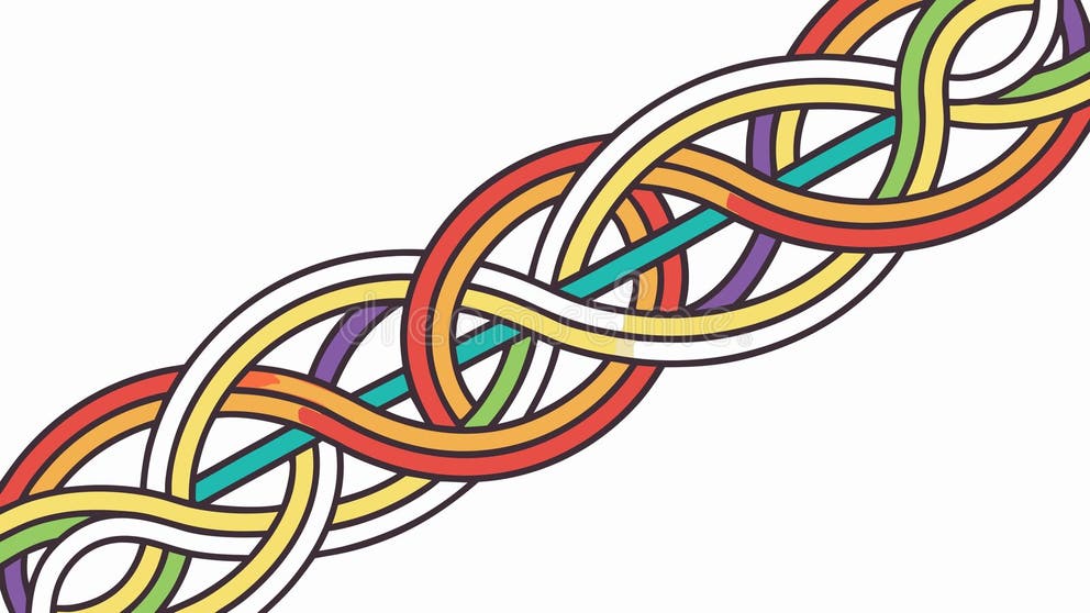 Intertwining Knot Patterns Stock Illustrations – 101 Intertwining Knot ...