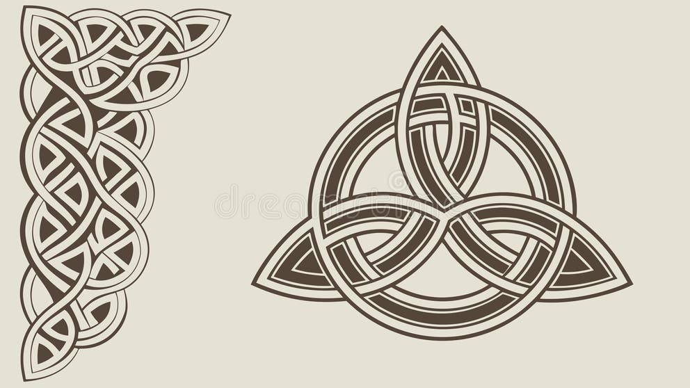 Ornate Celtic Corner Design Stock Illustrations – 931 Ornate Celtic ...