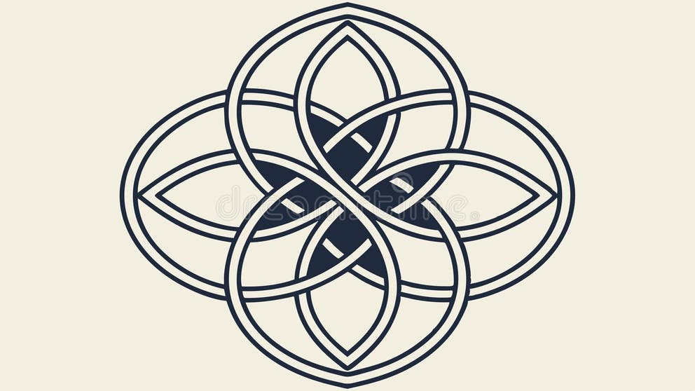 Ornate Circular Celtic Knot Vector Art Design, Vector Design Generative AI Stock Vector ...