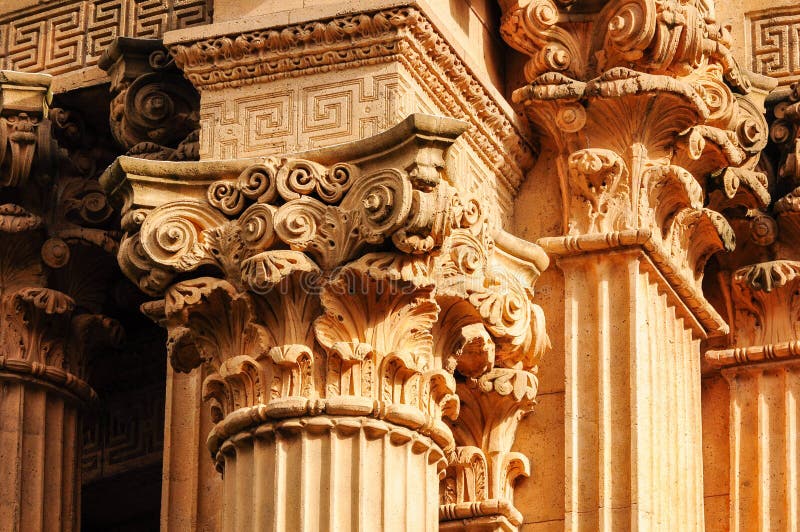 Ornate Classical Architecture Featuring Intricate Corinthian Columns at ...