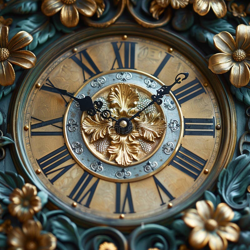 Antique clock face stock image. Image of historic, clock - 314715099