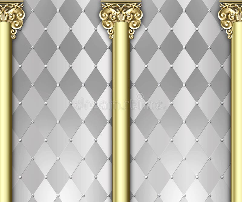 Ornate column background stock illustration. Illustration of colorful ...